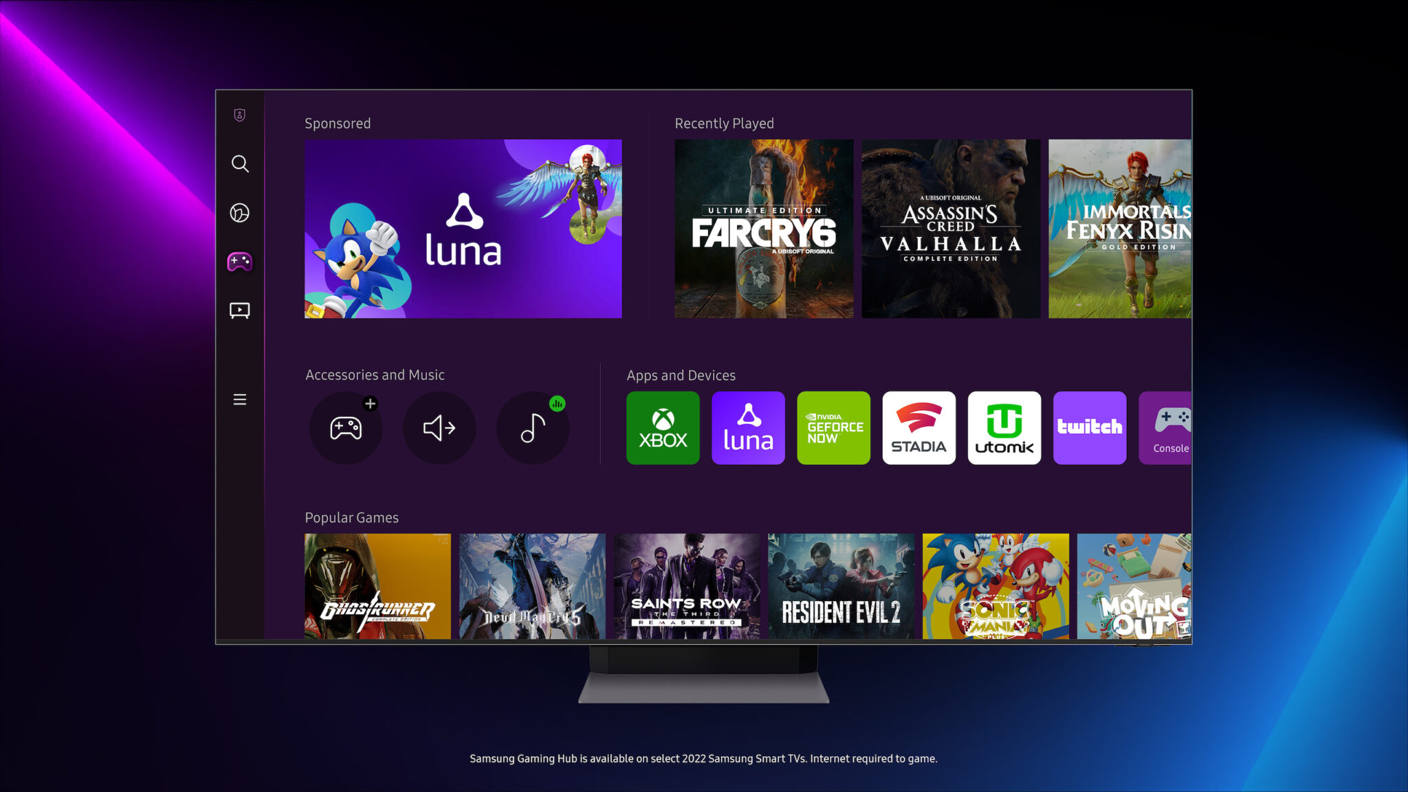Amazon Luna joins Samsung Gaming Hub's cloud gaming lineup - GamesBeat