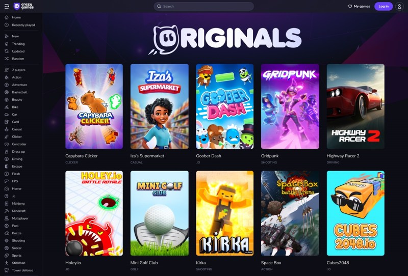 CrazyGames hits 35M users for browser games and launches social ...