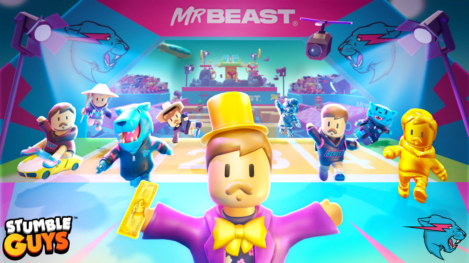 Stumble Guys teams up with MrBeast on in-game experience - GamesBeat