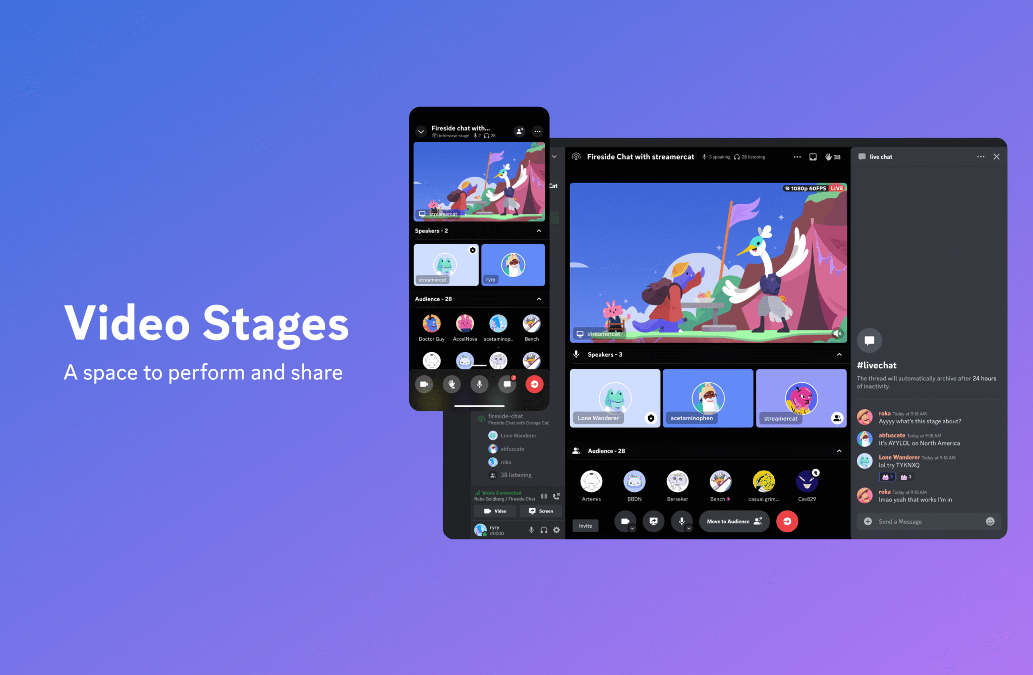 Discord Stage channels add video for better community events - GamesBeat