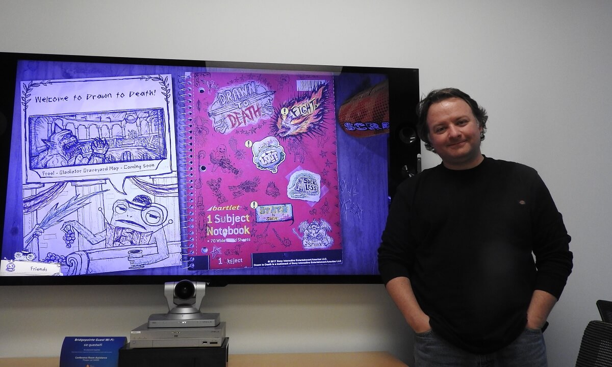David Jaffe shows off a not-so-superficial arena shooter Drawn to Death ...