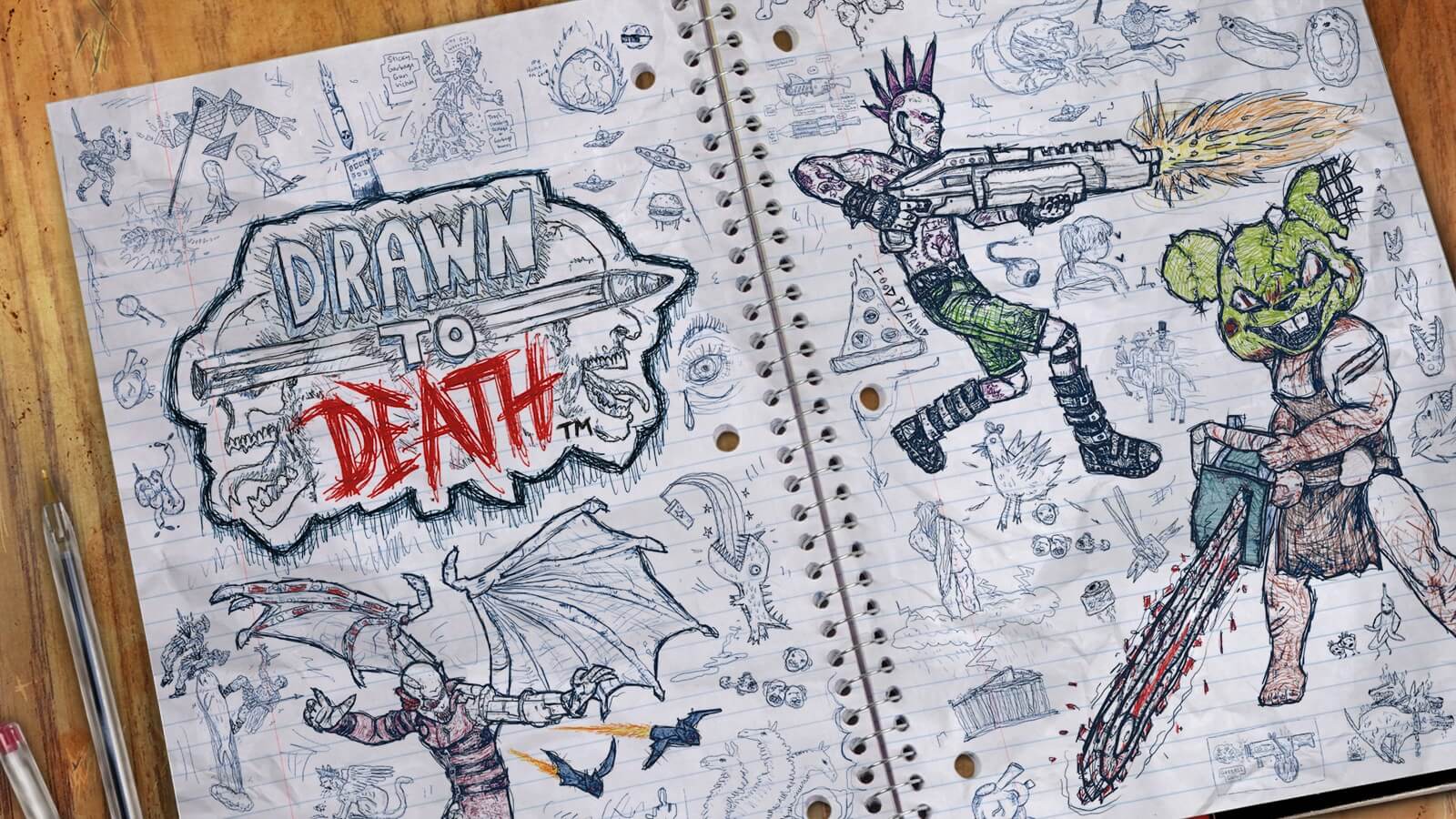 David Jaffe shows off a not-so-superficial arena shooter Drawn to Death ...