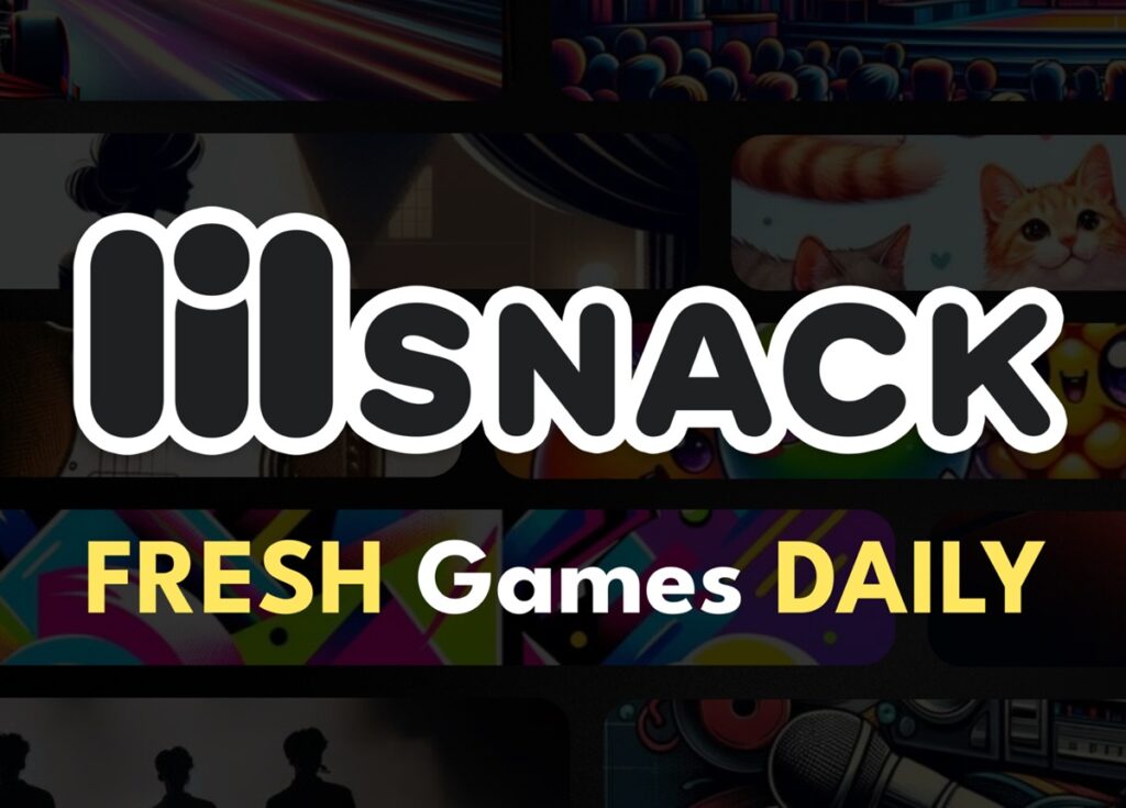 You can try snackable games on GamesBeat.com courtesy of Lil Snack ...