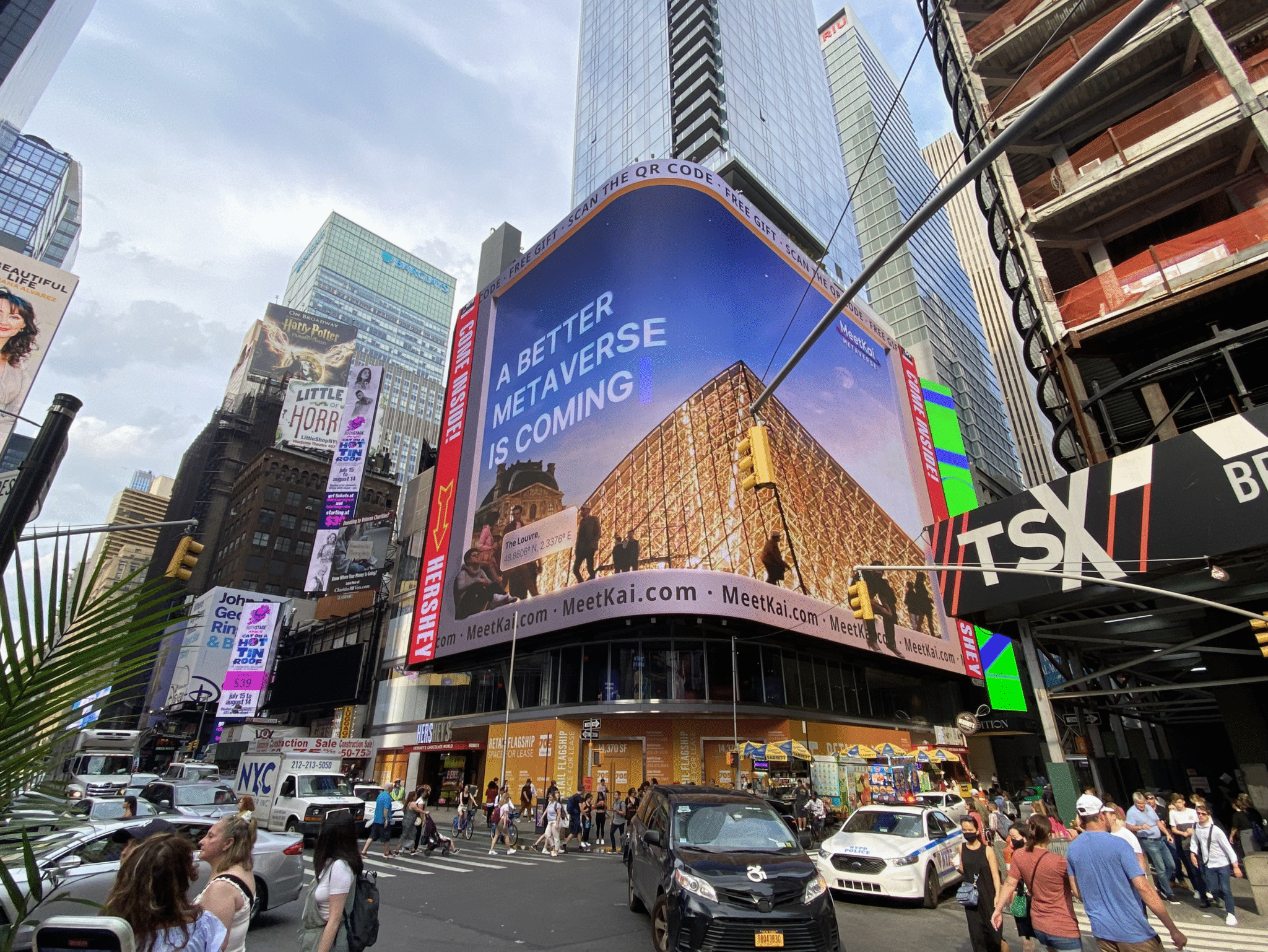 MeetKai launches AI-powered metaverse, starting with a billboard in ...