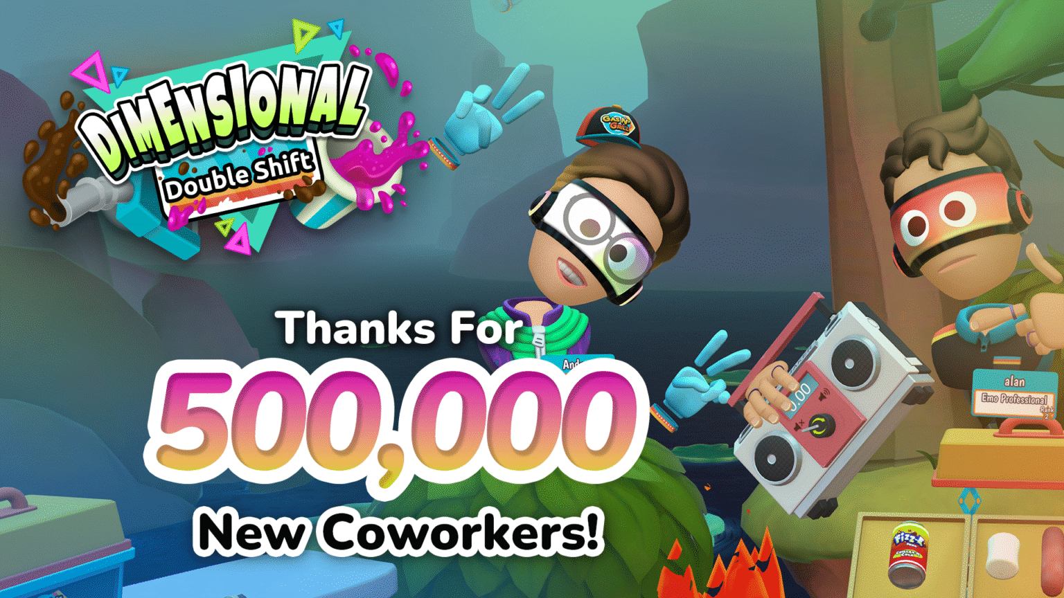 Owlchemy's Dimensional Double Shift hits 500k download milestone ...