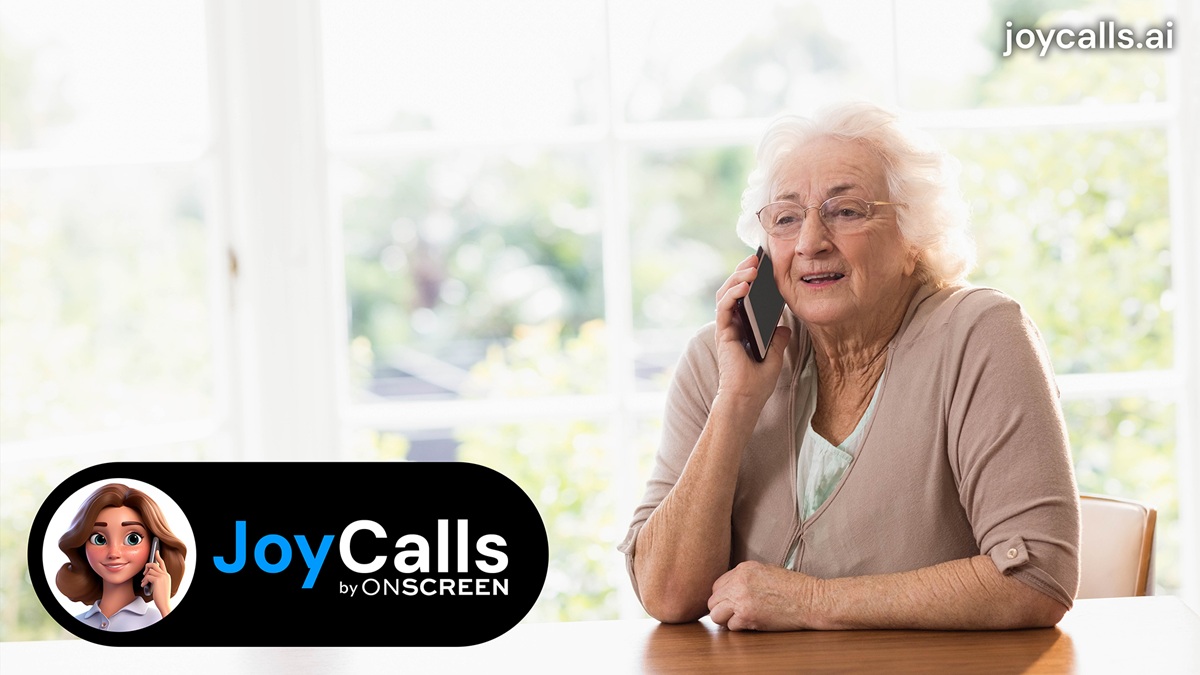 Joy Calls launches nationwide as AI phone companion for seniors - GamesBeat