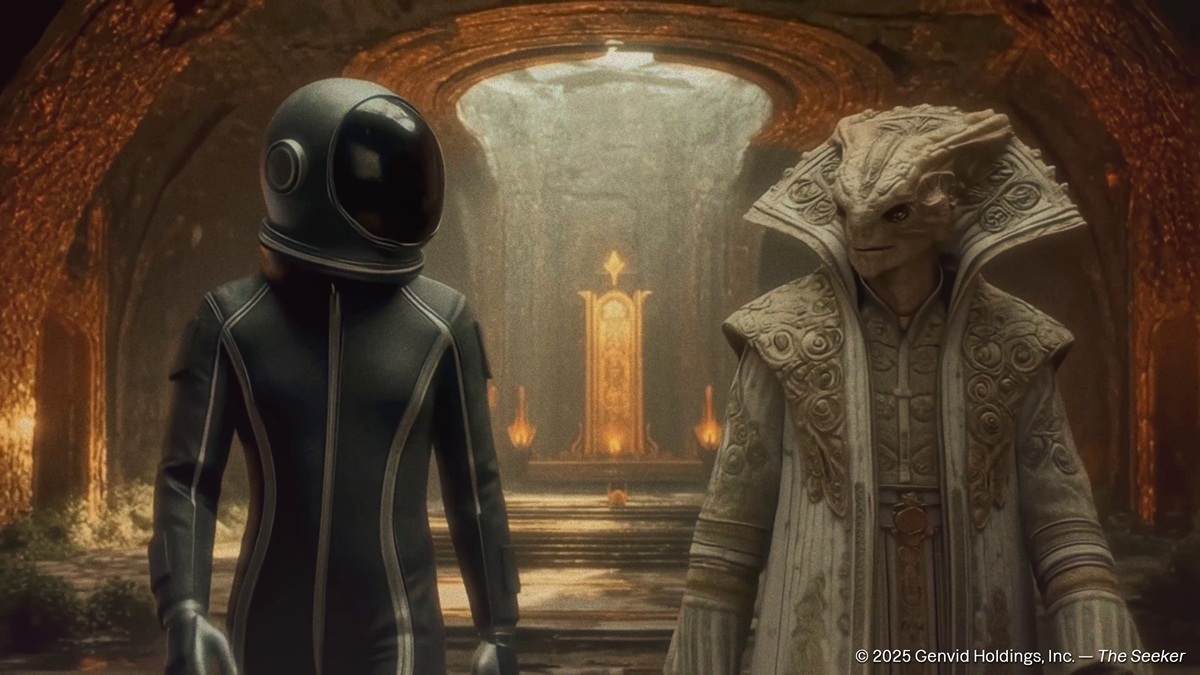 Genvid releases sci-fi film The Seeker made with generative AI - GamesBeat