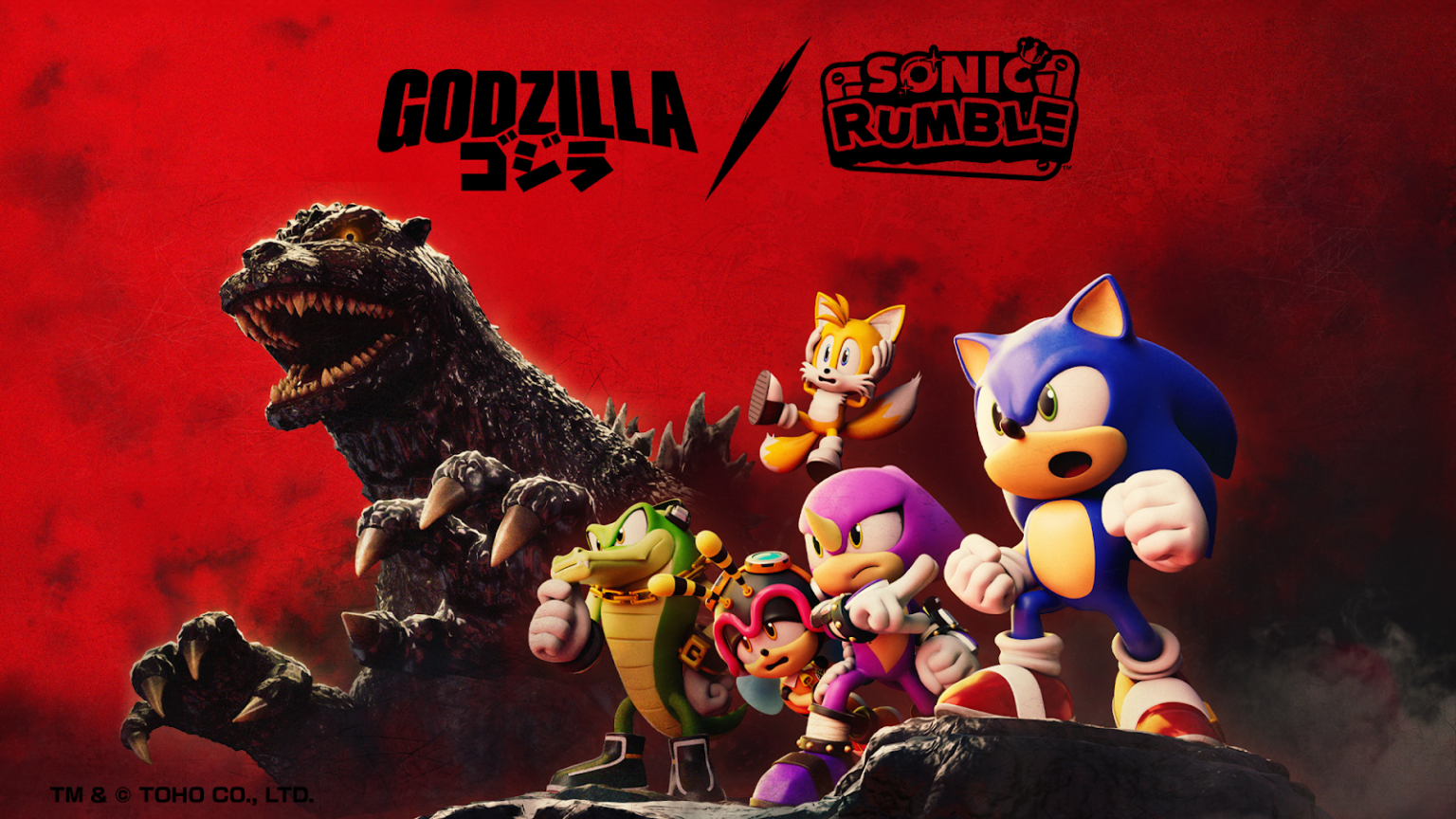 Sonic Rumble adds Godzilla crossover event for limited-time December ...