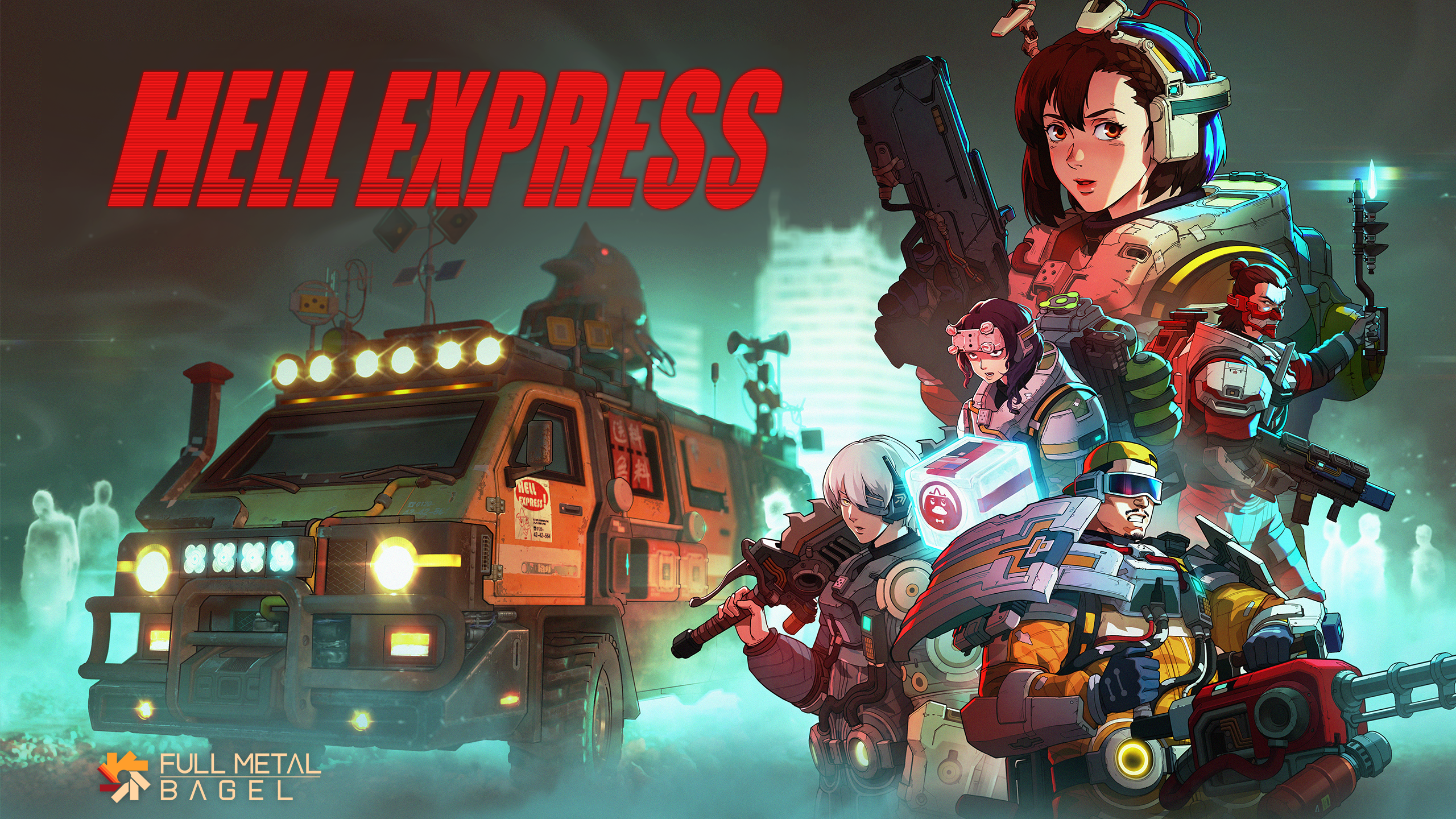 Stylish isometric co-op shooter Hell Express lands Arc Games as ...