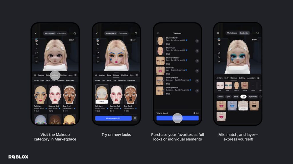 Roblox introduces makeup for all of its avatars | exclusive interview ...