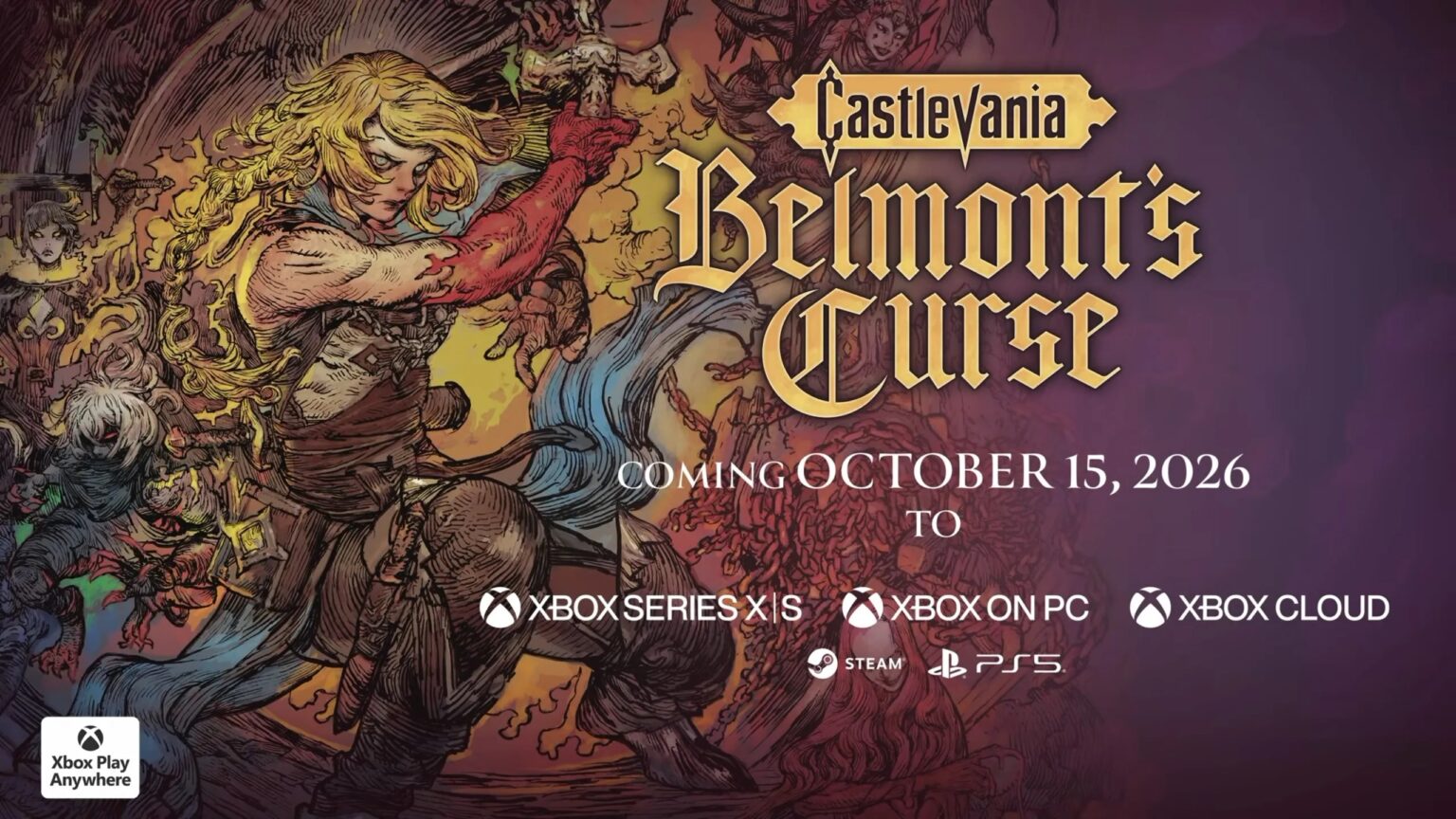 Castlevania: Belmont's Curse reveals hero Rose, launches October 15 ...